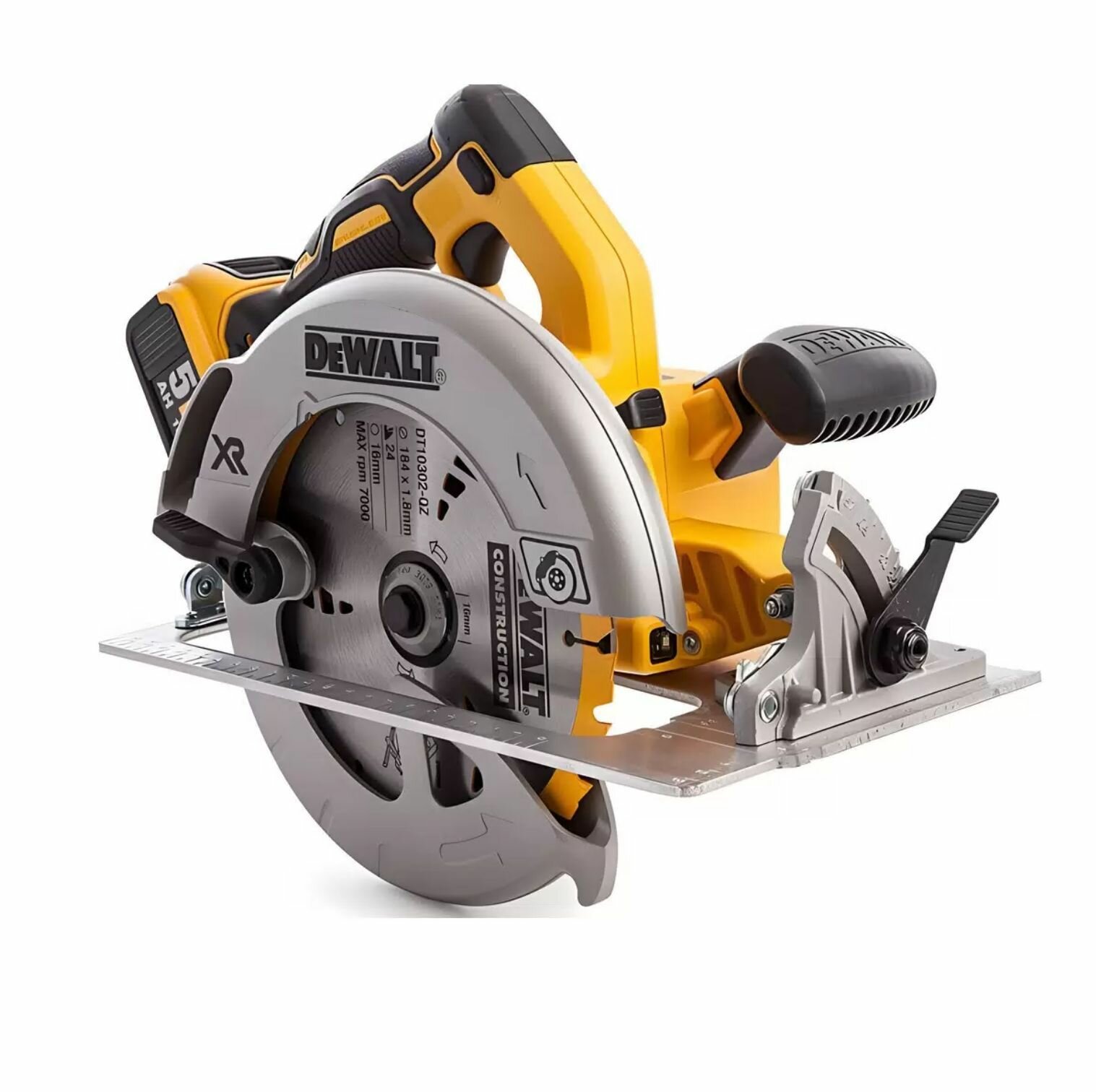 Циркулярная пила аккумуляторная DeWalt DCS570P2-QW
