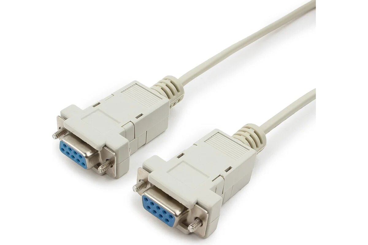 Cablexpert 0-модемный кабель 9f/9f, 1.8 м, в пакетной комплектации, CC-134-6-N