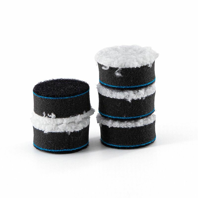 Комплект микрофибровых кругов 30 мм 5 шт Microfiber Pad Set Shine Systems SS465