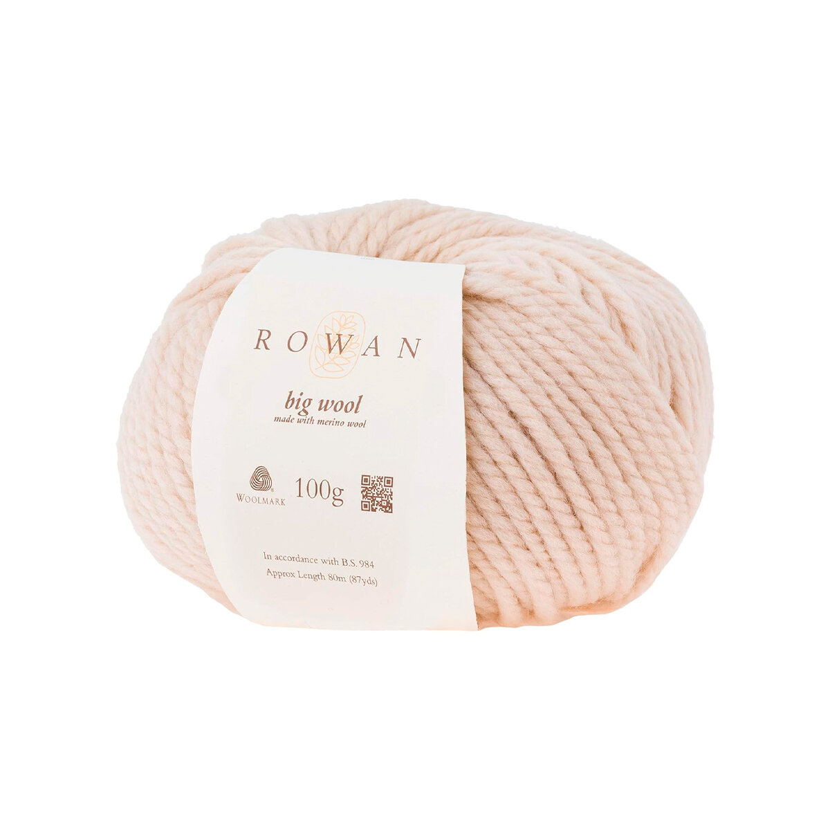 Big Wool /Биг Вул/ пряжа Rowan, Z058000 (048, linen (лен), бежевый)
