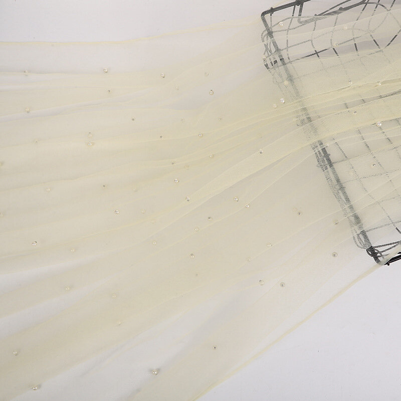 Настольный флаг, светло-желтый, 5#, жемчуг