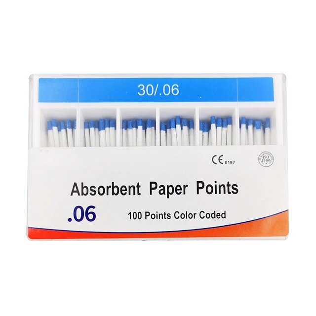 Абсорбирующие бумажные точки VDK DENT 0,06 No.30 Paper