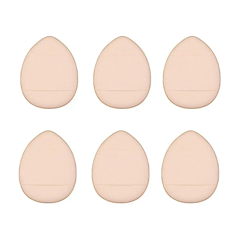 Спонжи для макияжа ASHAIE, Skin, 6 шт.