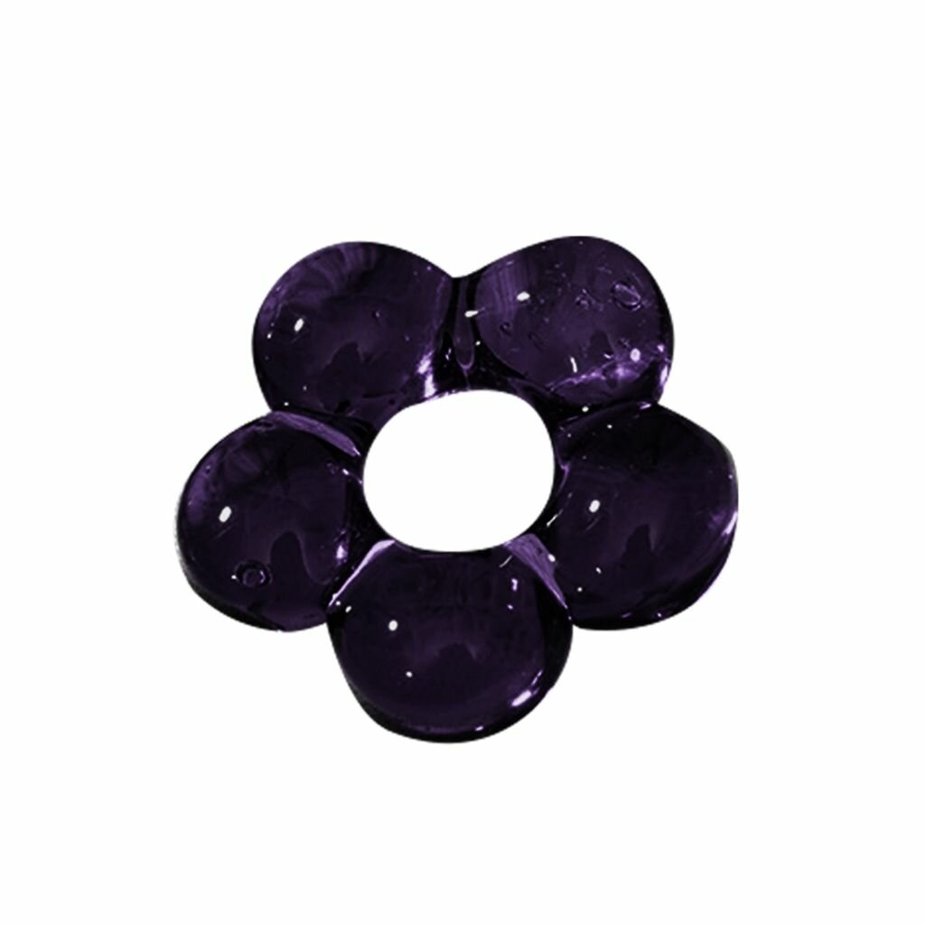 Очаровательные стеклянные подвески с цветами и одним отверстием, украшение для DIY, украшенное ремесленное ожерелье, браслет, аксессуары изготовления ювелирных изделий