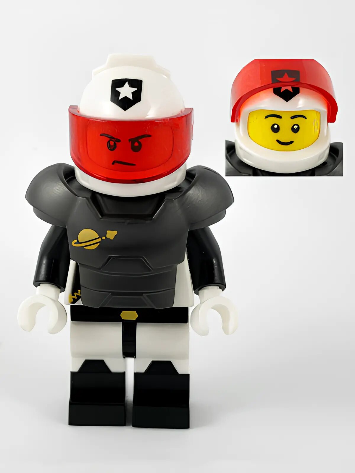 Минифигурка LEGO Space Police Guy, Series 21 (Minifigure Only without Stand and Accessories) col383 N