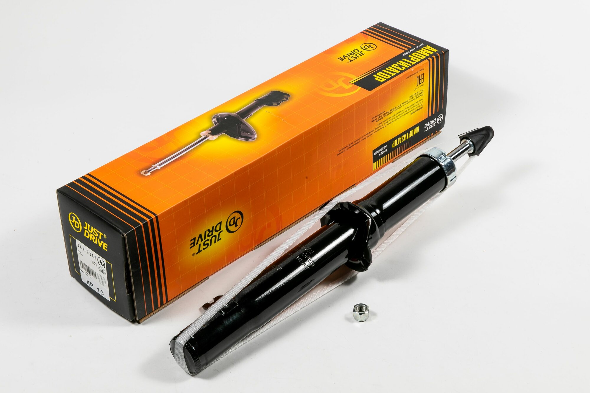 JUST DRIVE Амортизатор газомасляный передний левый для MAZDA 6 (GH) 07-, Atenza 07- ;