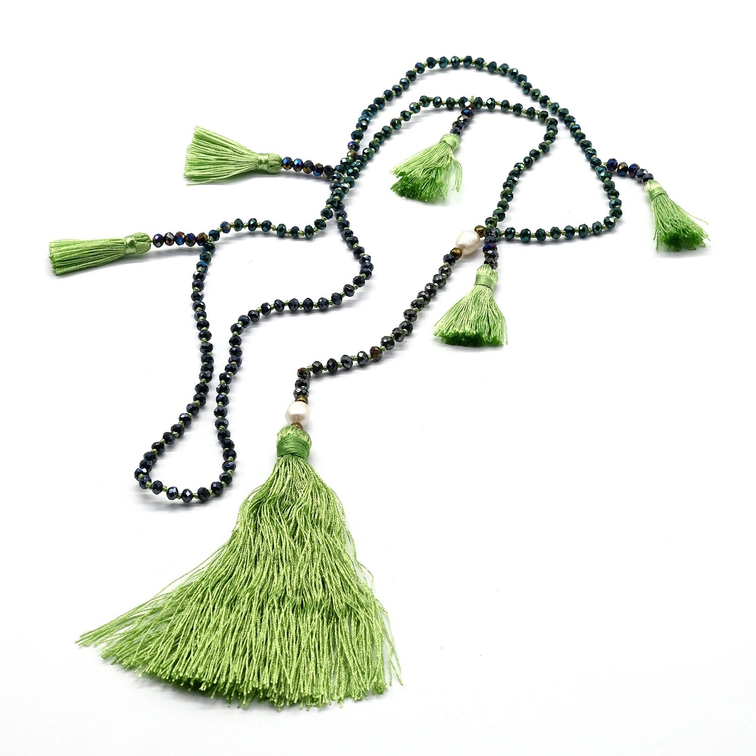 Колье, циркон