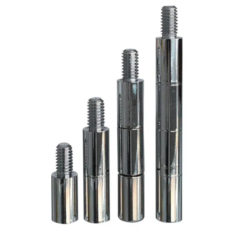 8 шт. хром аркадный джойстик удлинитель вала 15 мм удлинитель для SANWA Джойстик аркадная Боевая машина Dorpshipping