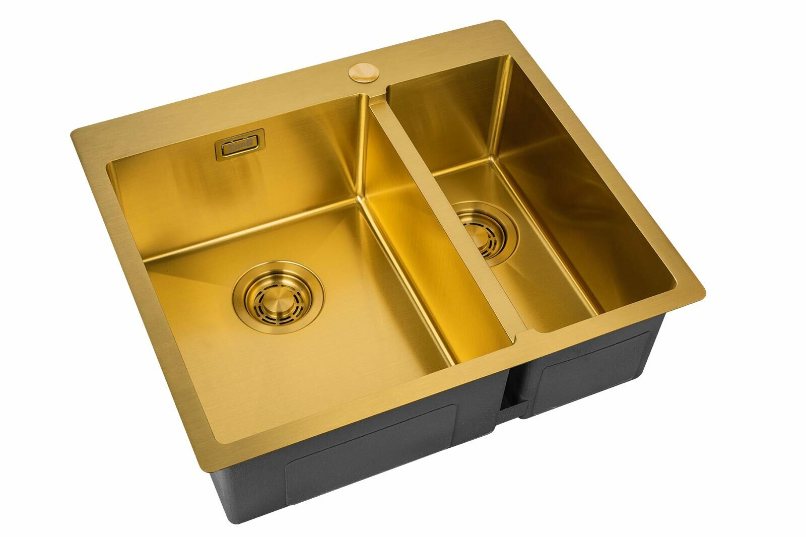 Мойка ZorG LIGHT ZL R 590-2-510-L BRONZE