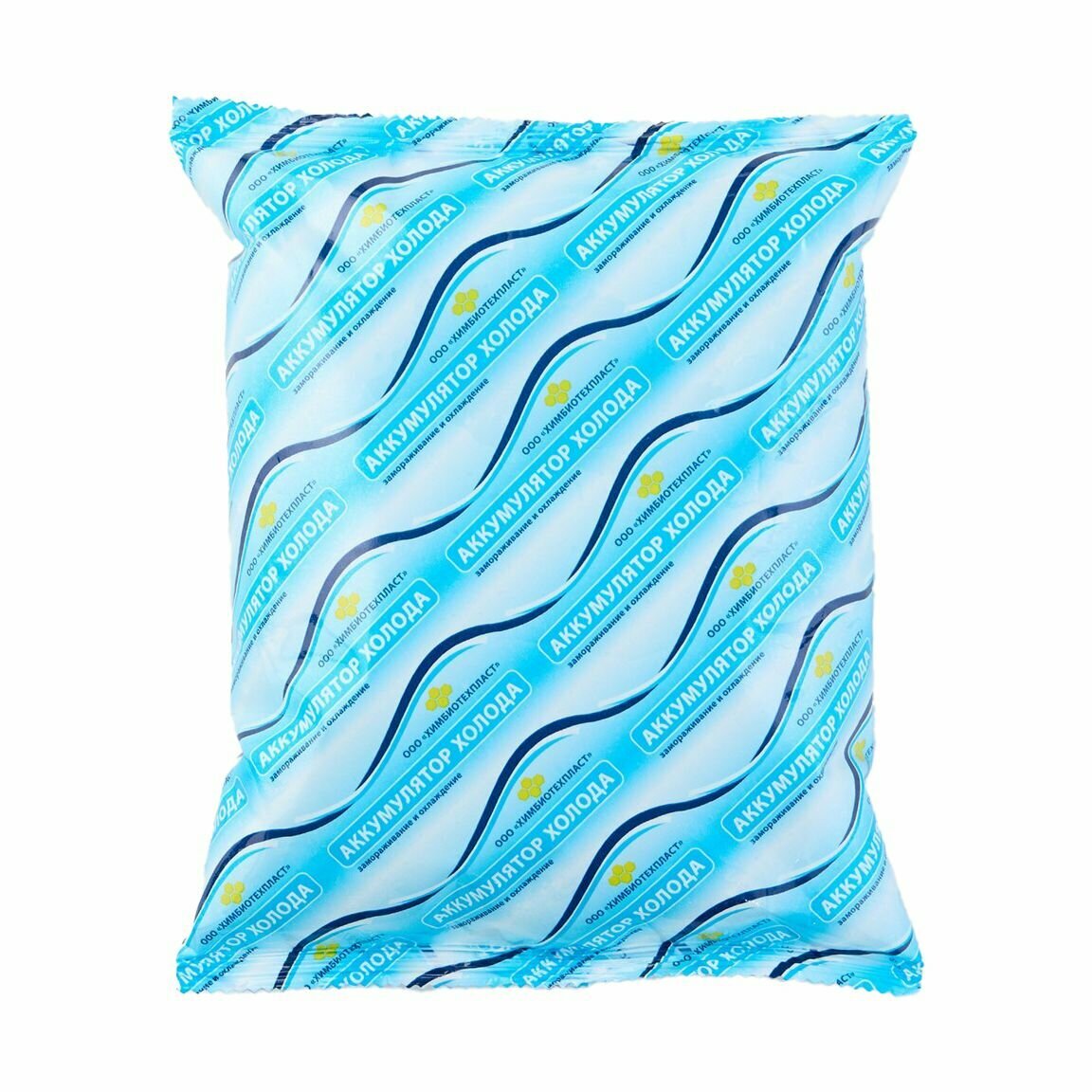 Аккумулятор холода "Мастер К." 600 мл, гелевый хладоэлемент для термосумки, охлаждающий криопакет, портативный термоаккумулятор для кемпинга, пикника и отдыха на природе, до 20 ч.