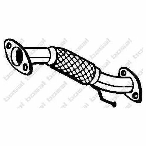 Труба выхлопного газа Bosal 700201 для Hyundai ix20; Kia Venga