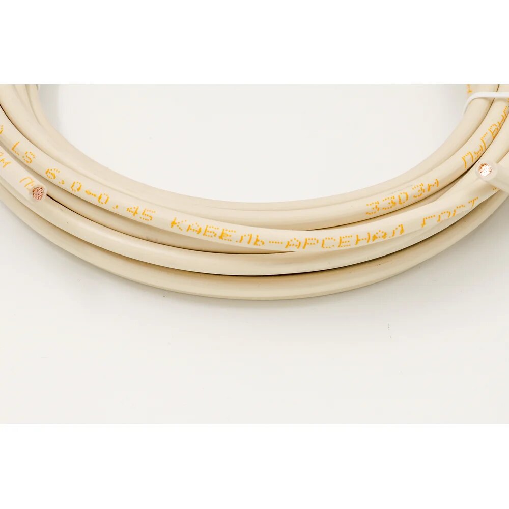 Провод установочный гибкий OVK TOOLS ПуГВнг(А)-LS 1x6 БЛ 5 метров ПуГВнг(А)-x6-БЛ-5М, 5 м