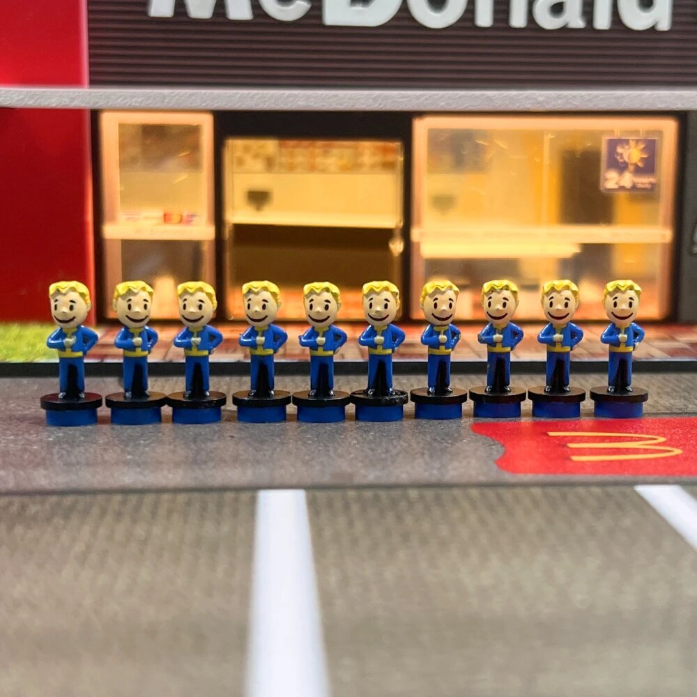 Mega Figure Bloks Construx Vault Boy Bobblehead (10 шт.)