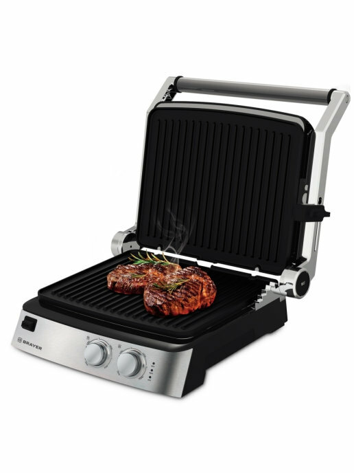 Электрический гриль-пресс BRAYER BR2007