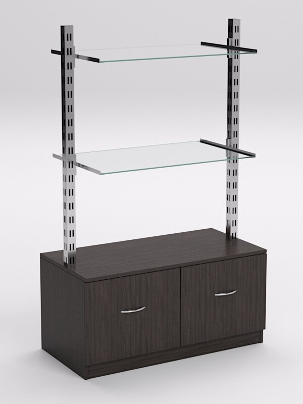 Стеллаж "Техно" №2-5 (1450х900х450), Дуб Венге. Производитель товара - компания Westcom.