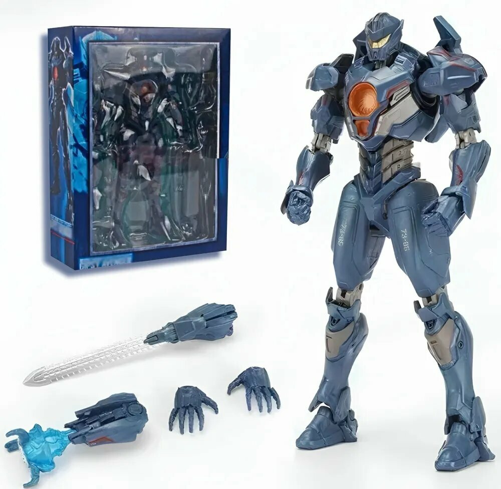 Фигурка Тихоокеанский рубеж Бродяга Мститель / Pacific Rim (17см) с подставкой