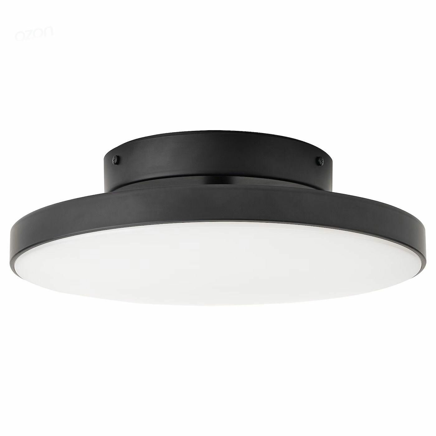 IKEA Kabomba светодиодные лампы для потолка, без блеска / черный, 36 см