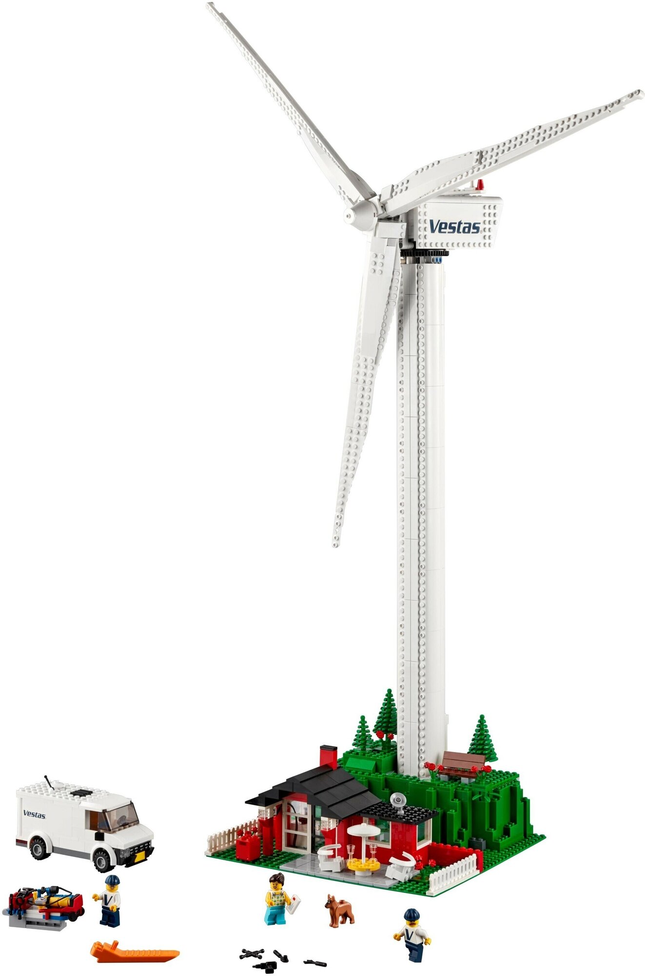 Конструктор Create "Ветряная турбина Vestas" 11394 / 844 детали