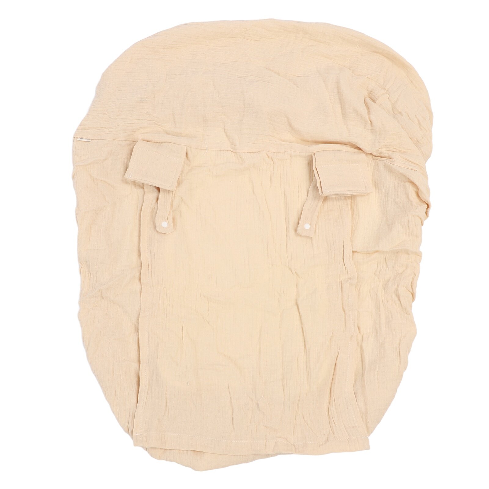 Чехол для детского автокресла из хлопчатобумажной марли, чехол для переноски ребенка, универсальный аксессуар для детской коляски, для автокресла, коляски, светло-хаки.