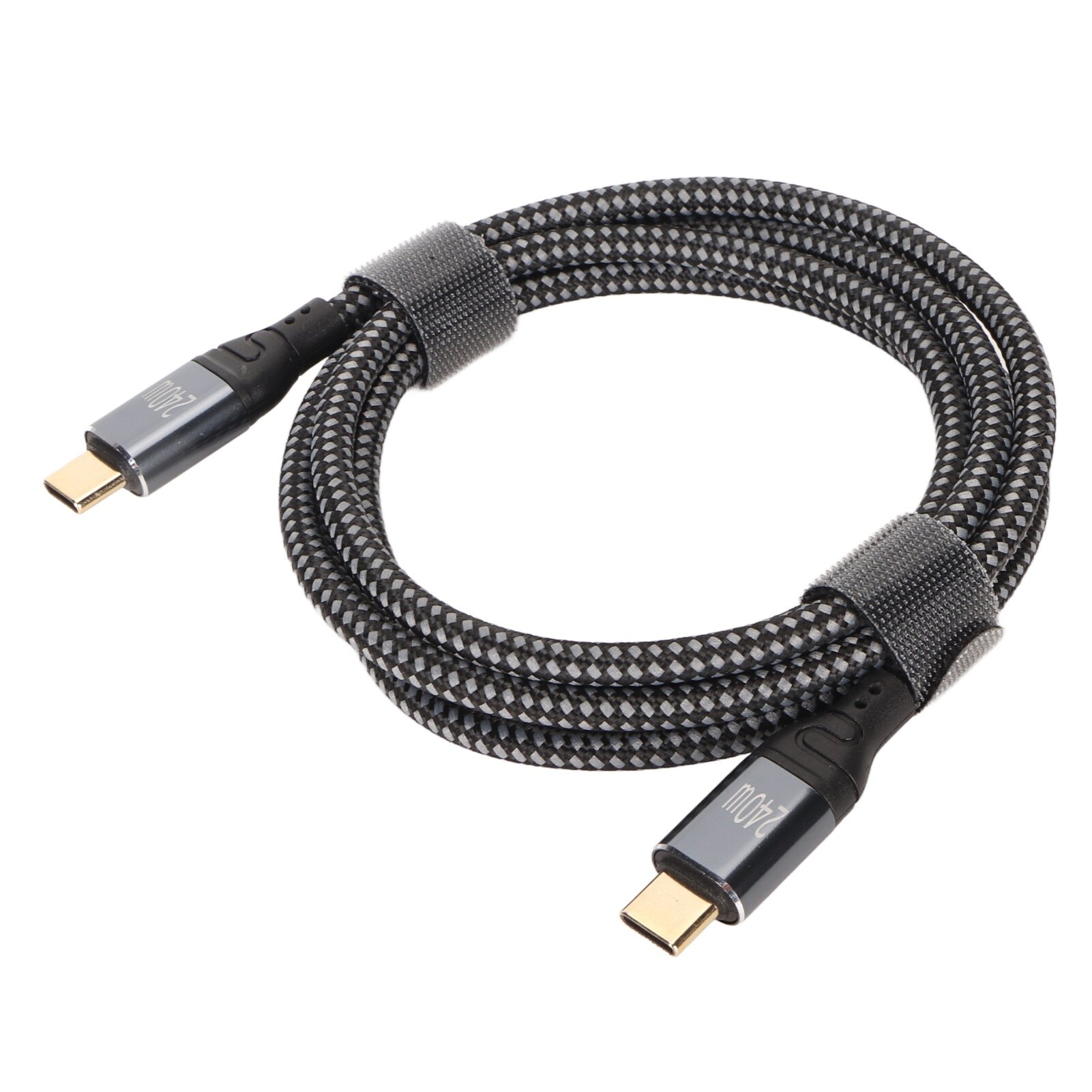 USB C до USB C Кабель 4,9 фута нейлоновые мужчины до мужчин PD240W PD3.1 E Марка