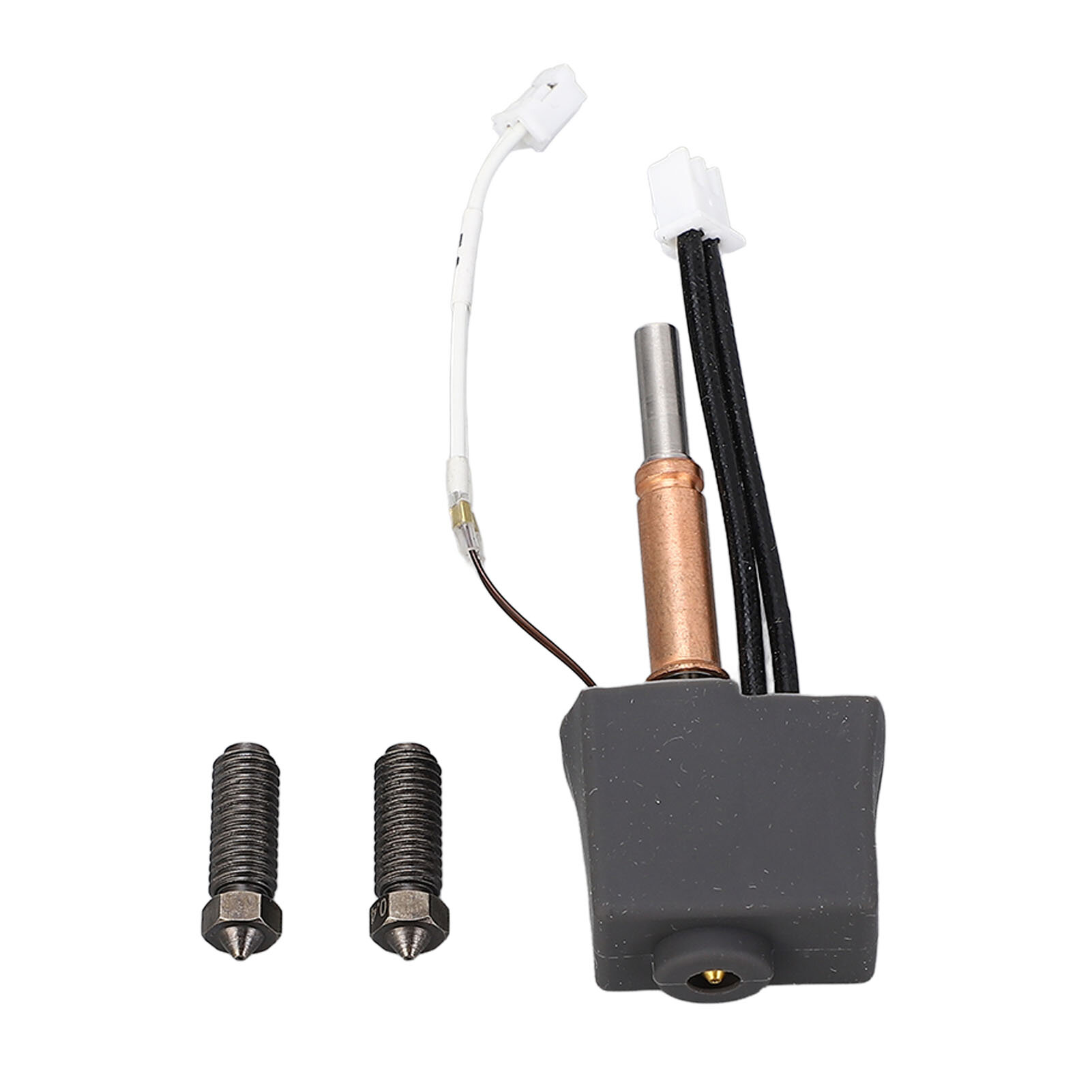 Комплект для замены сопла 3D-принтера Kobra3: хотэнд 0,4 мм, покрытое карбидом вольфрама, из закаленной стали.