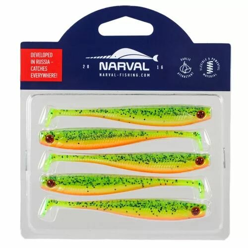 Силиконовая приманка Narval Skinny 10см. #015 5шт.