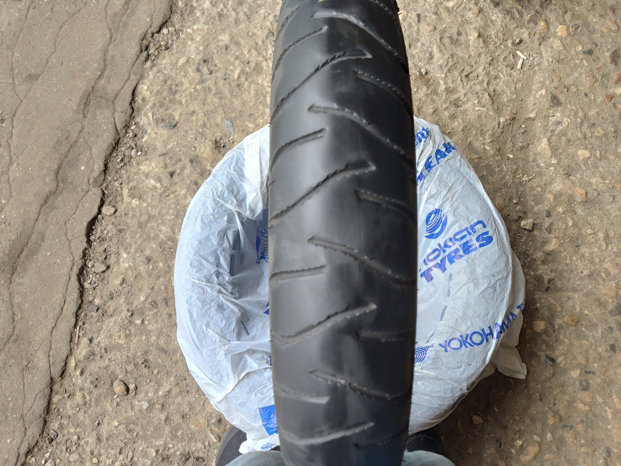 Мотошина БУ для мотоцикла Michelin Anakee 3 120 / 70 R19 0021973