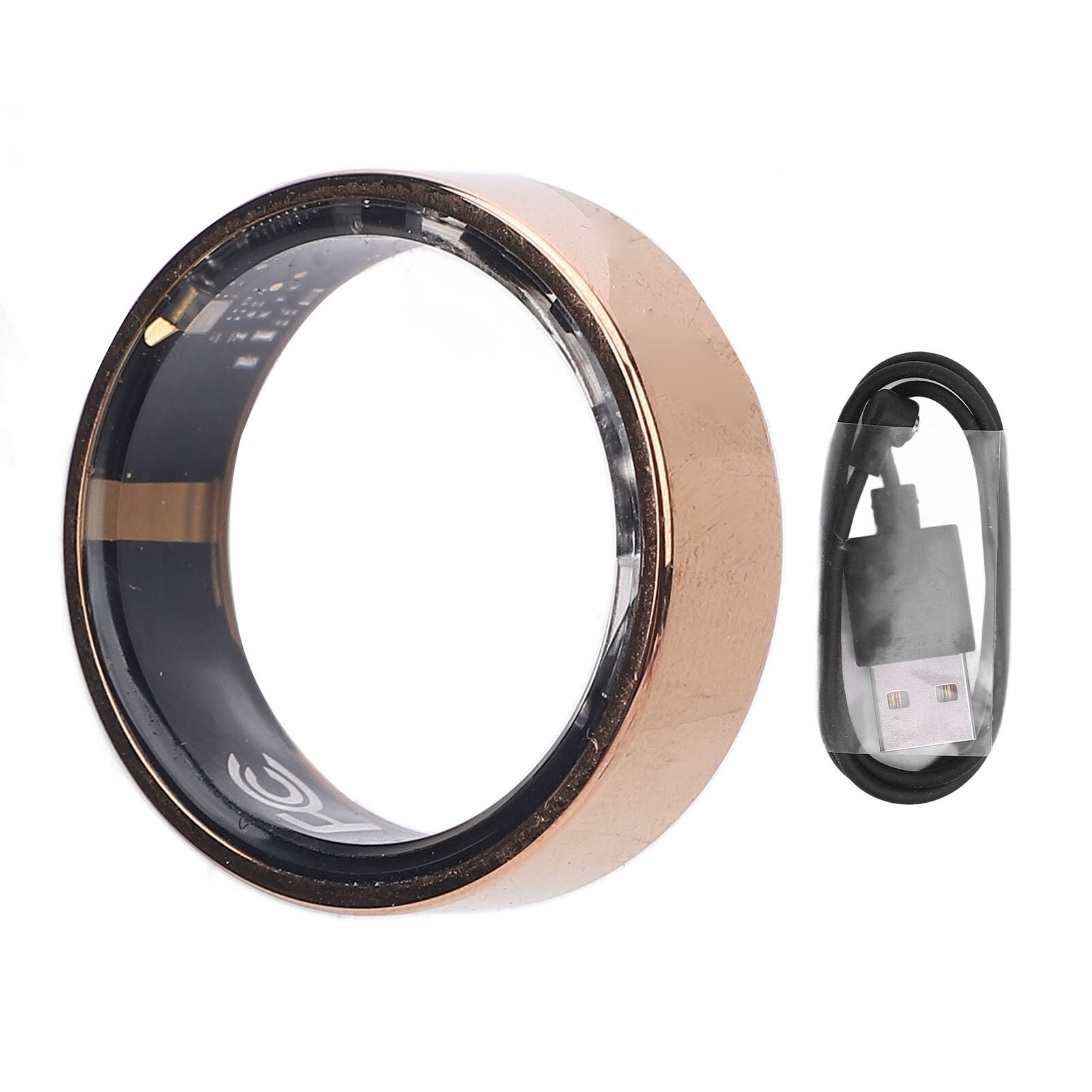 Smart Ring Fitness Tracker несколько спортивных режимов Мониторинг сна IP68 Рейтинг Bluetooth 5.0 Трекер -трекер размер кольца 11 (20,6 мм/0,81 дюйма внутреннего диаметра)