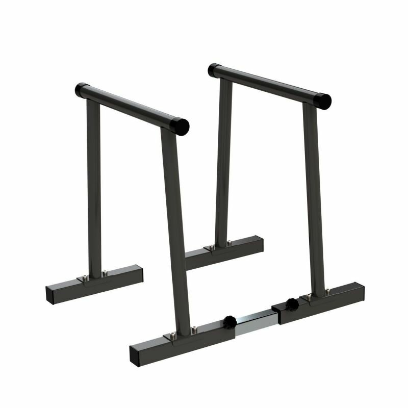 Брусья для отжиманий Паралетсы напольные мобильные ZSO черный