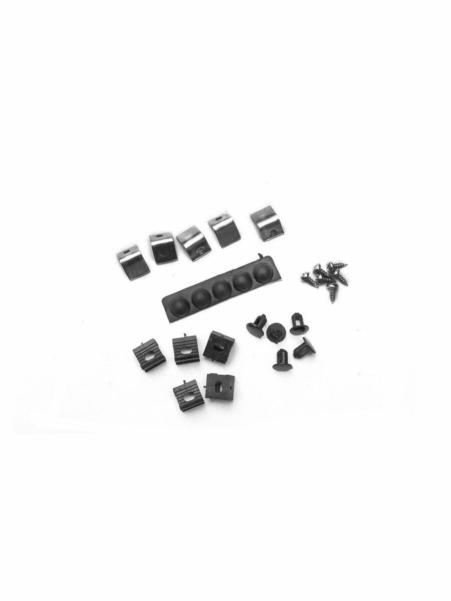 Дефлектор капота (евро крепеж) для FORD FOCUS II 2005-2008 / Форд Фокус