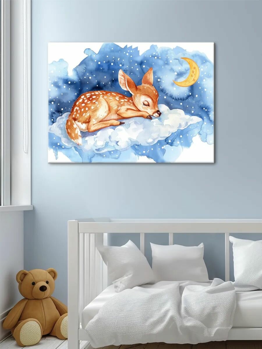 Картина на стену "Детская мальчика", 70х50 см