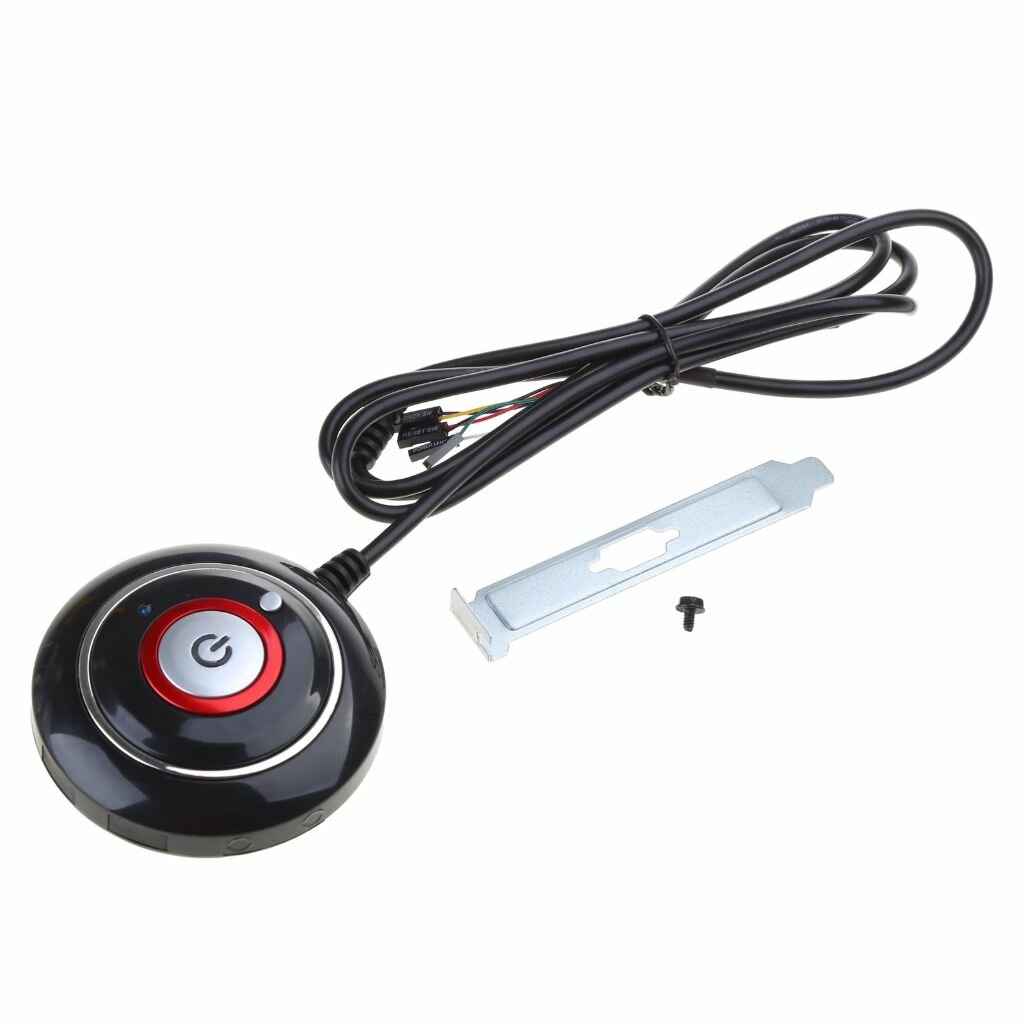 Кнопка питания ПК, портативный настольный компьютер с удлинителем, сброс для домашнего офиса, доступ к интернет-бару