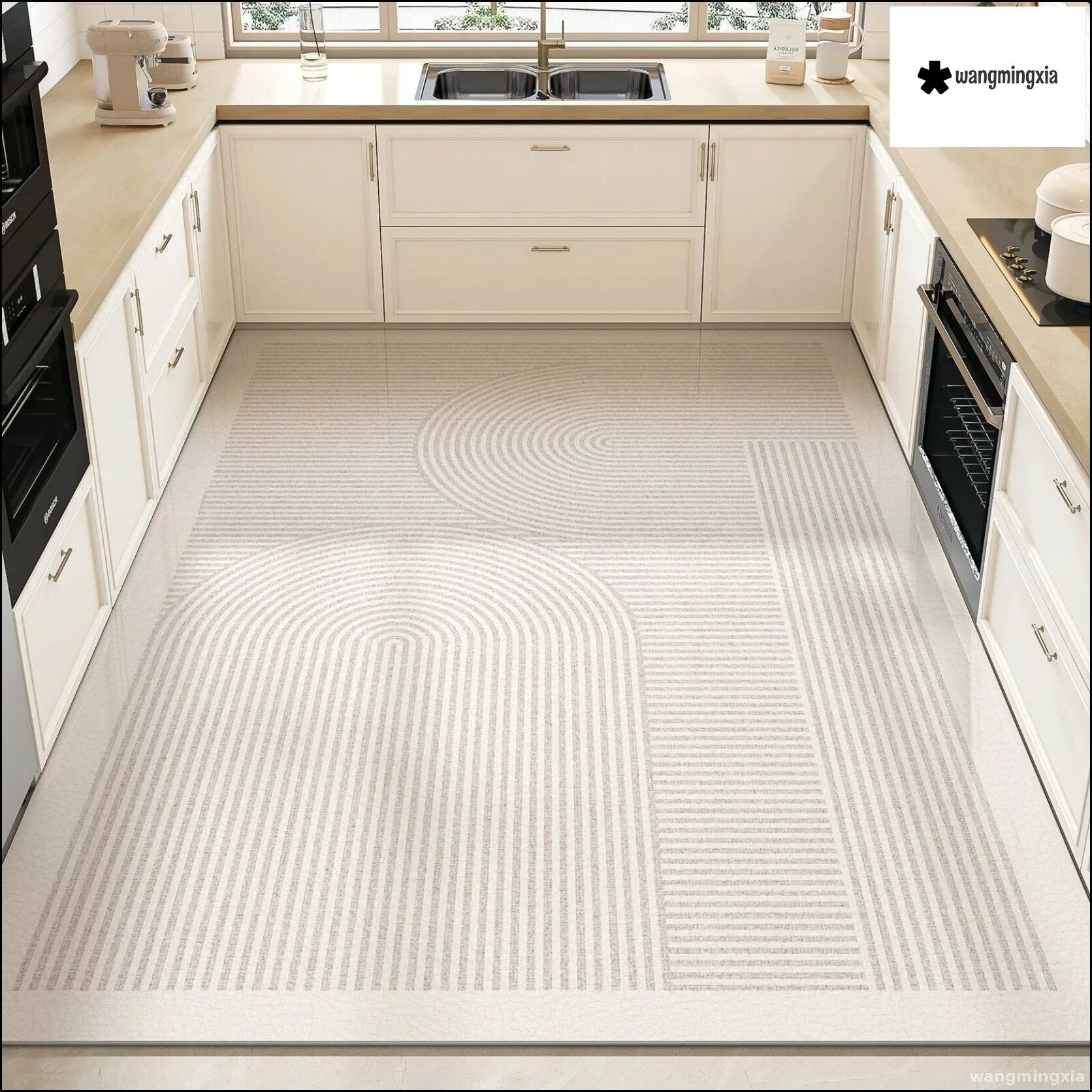 Эксклюзивный коврик Alfombrilla Style9 для кухни 50x120 см влагозащитный