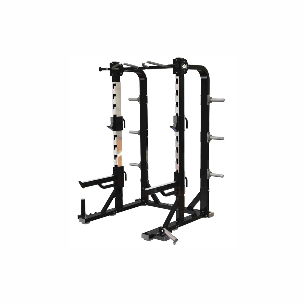 Силовая рама UltraGym UG-CL615, черная, на свободных весах, 260 кг