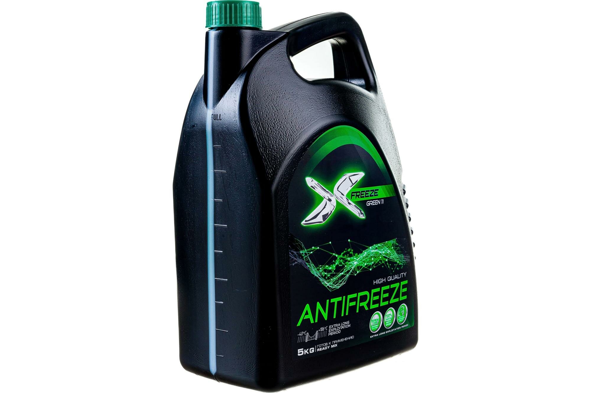 Антифриз x-freeze classic -40 зеленый 5 кг