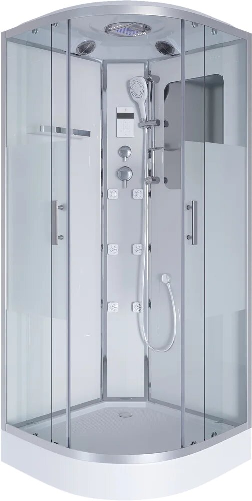 Душевая кабина Niagara Ultra NG-302-01 100х100, с низким поддоном