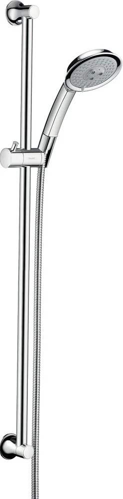 Душевой гарнитур Hansgrohe Raindance classic 100 AIR 3 jet 27843000 хром, глянцевый, из нержавеющей стали, 3 режима струи