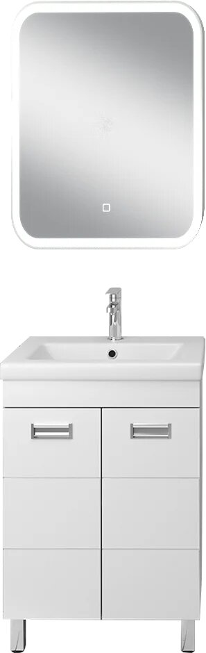 Мебель для ванной комнаты Emmy Монтана 50 зеркало STWORKI Монтре