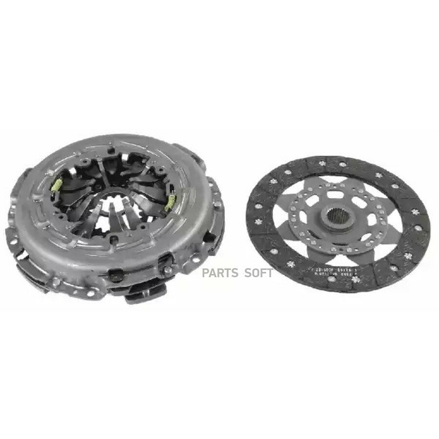 Сцепление комплект MB W204 от официального дистрибьютора, SACHS, артикул 3000950714
