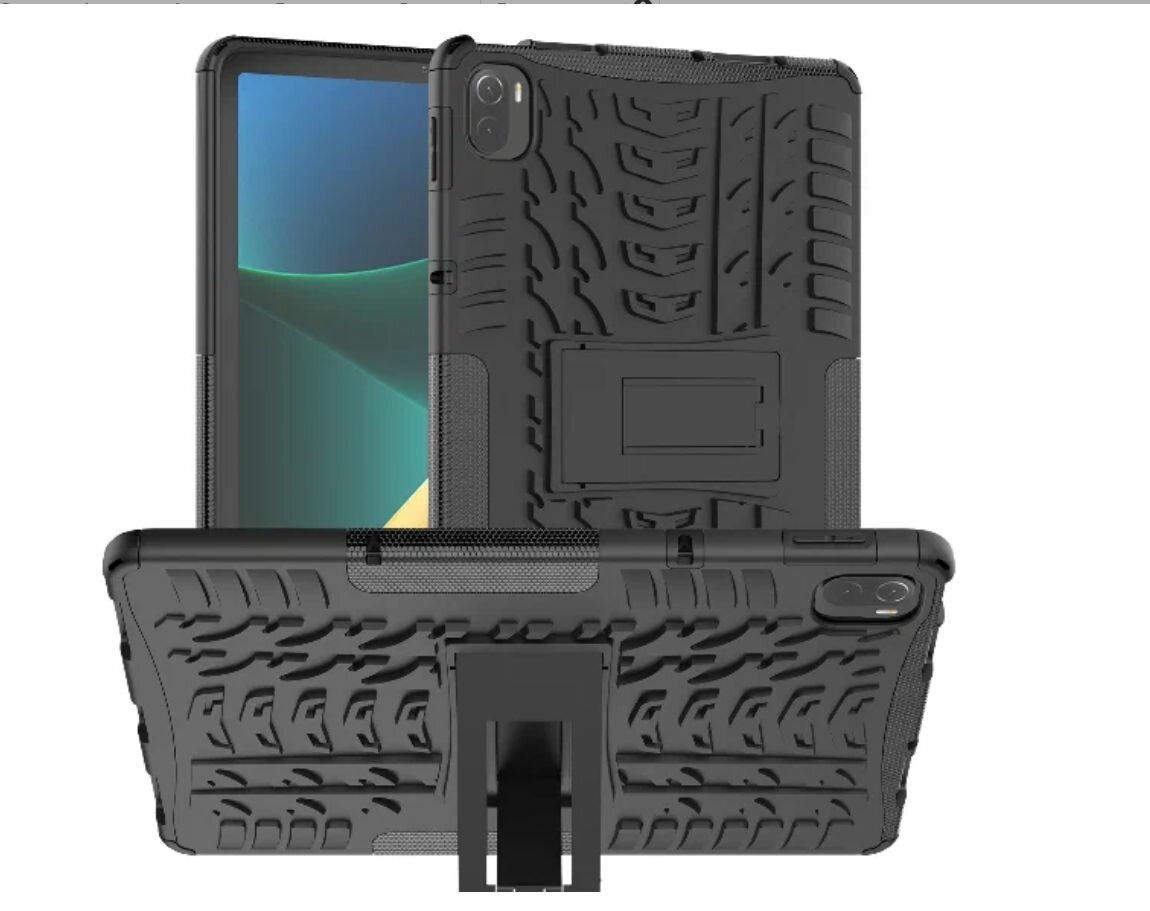 Защитный чехол Чехол. ру ударопрочный бампер-пенал для Xiaomi Mi Pad 5 / Mi Pad 5 Pro черный