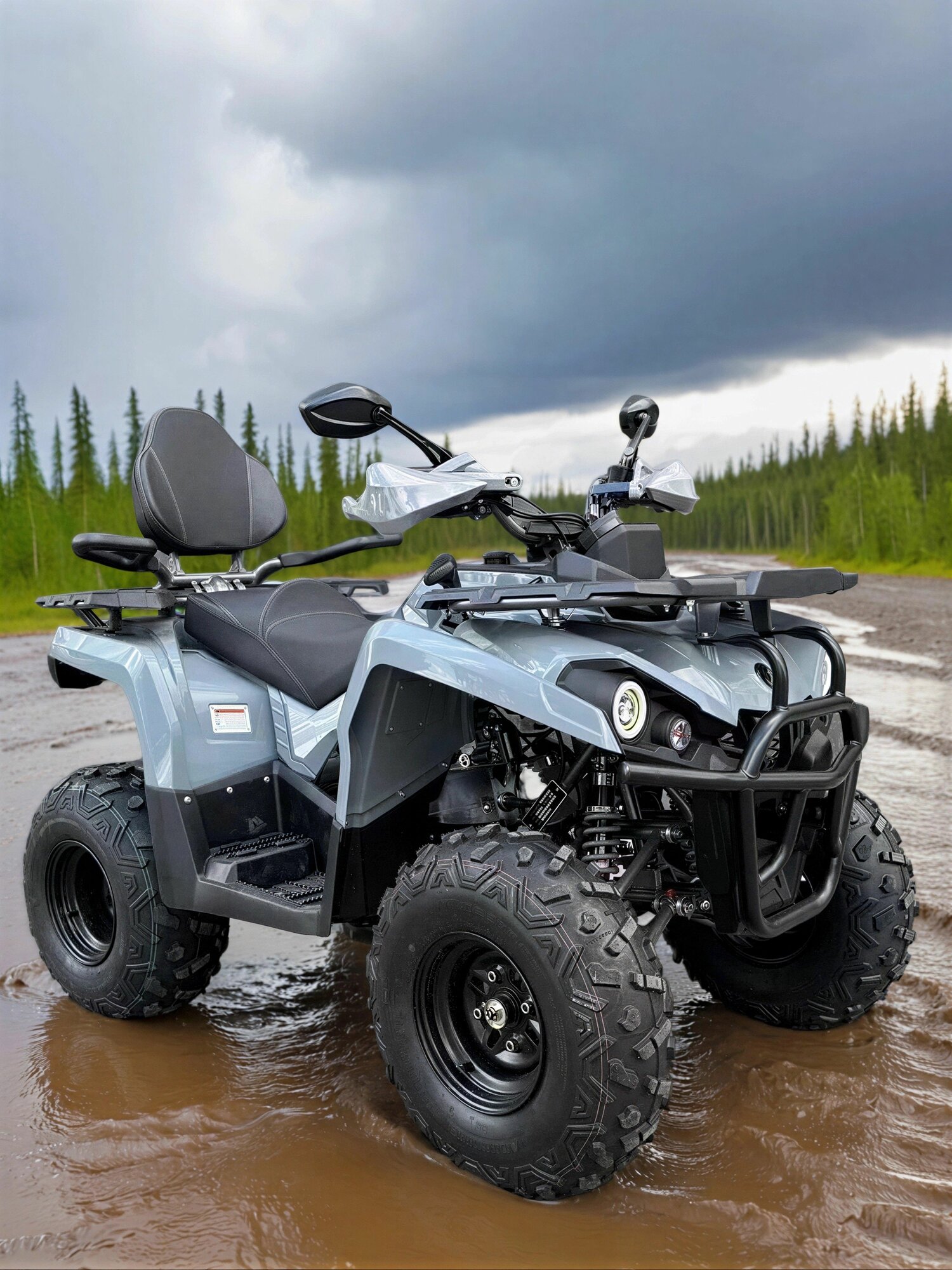 Квадроцикл HAMMER 2.00L LONCIN (LIGHT GREY)