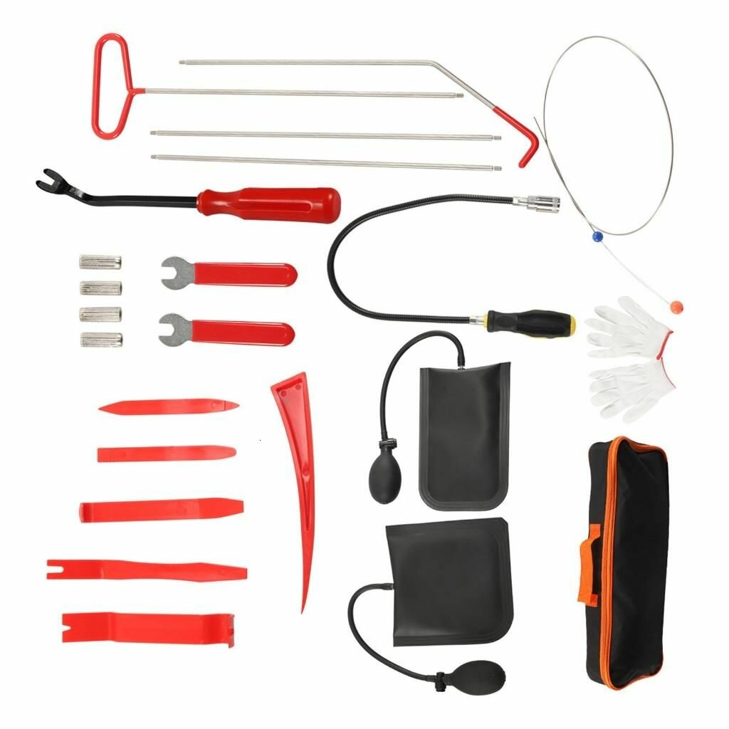 Автомобильный набор инструментов, (1 комплект) портативный инструмент для зацепления на большие расстояния-набор из 23 предметов