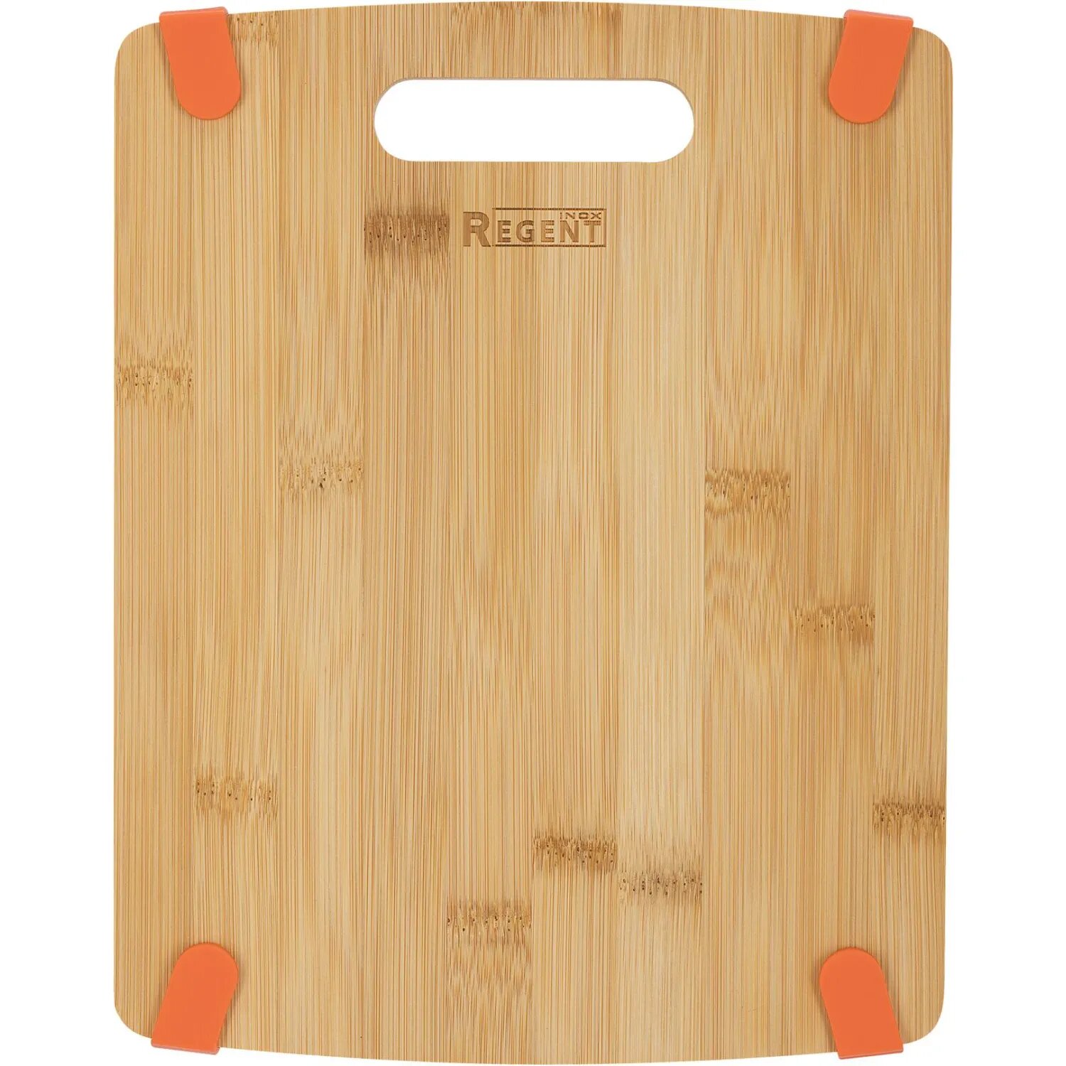 Доска разделочная с силик. вставками 28х22х1.5см, Linea Bamboo