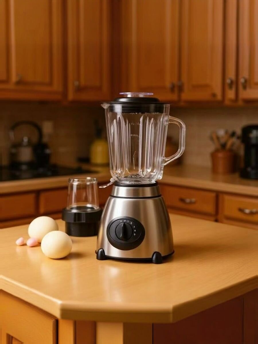 Стационарный блендер лджи, хром