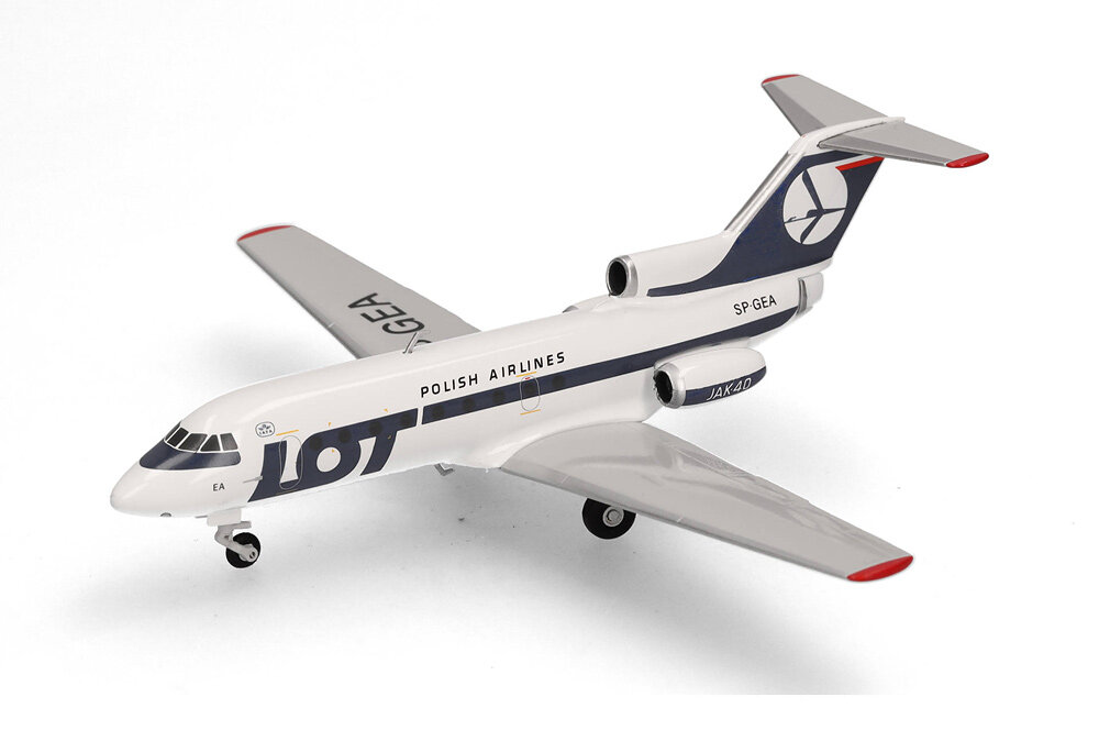 Herpa (Херпа) Модель самолета Яковлев Як-40 LOT