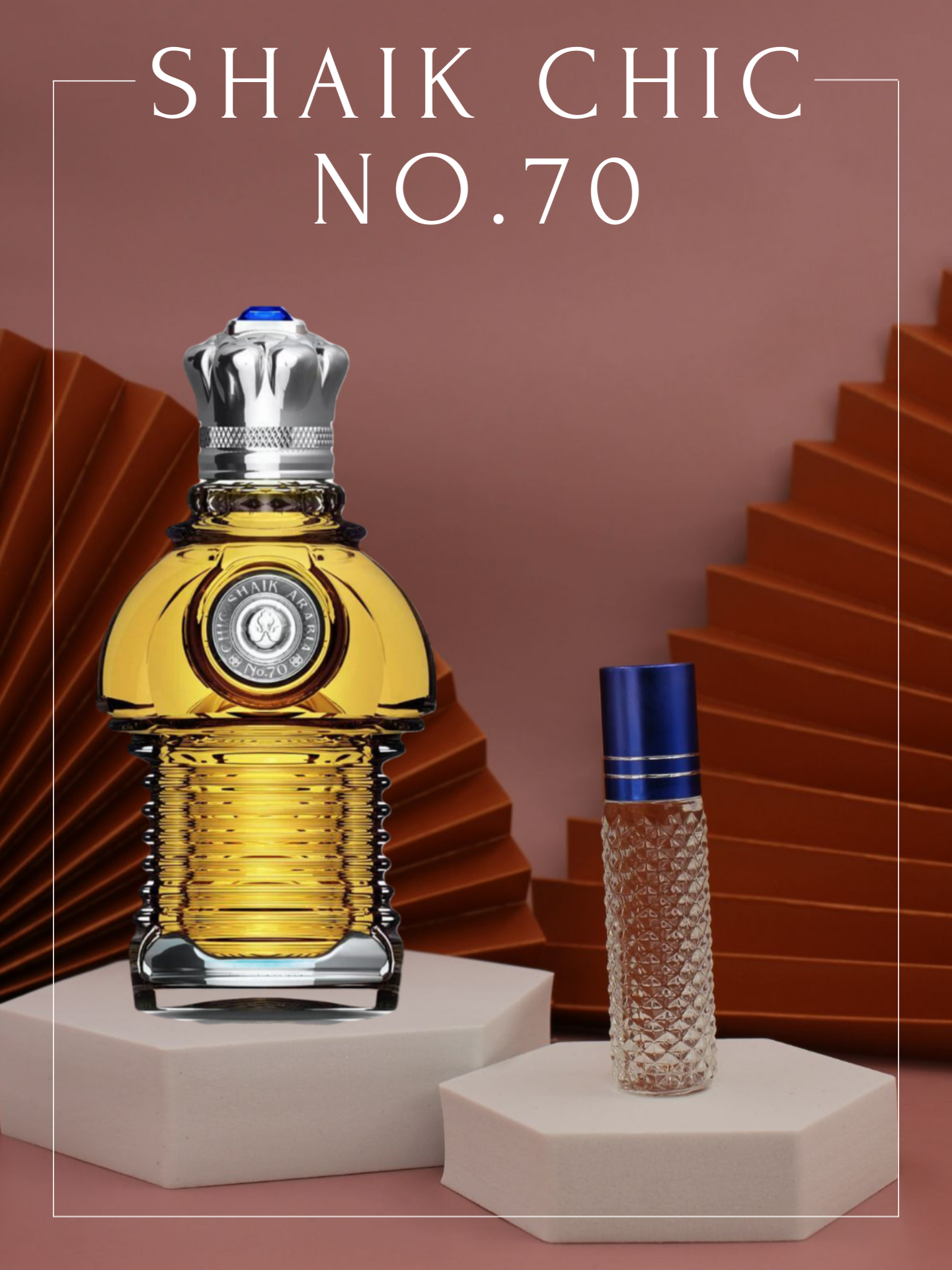 Духи масляные Shaik Chic No.70; Timeless Perfume; Шейх 70 роликовый флакон 8 мл