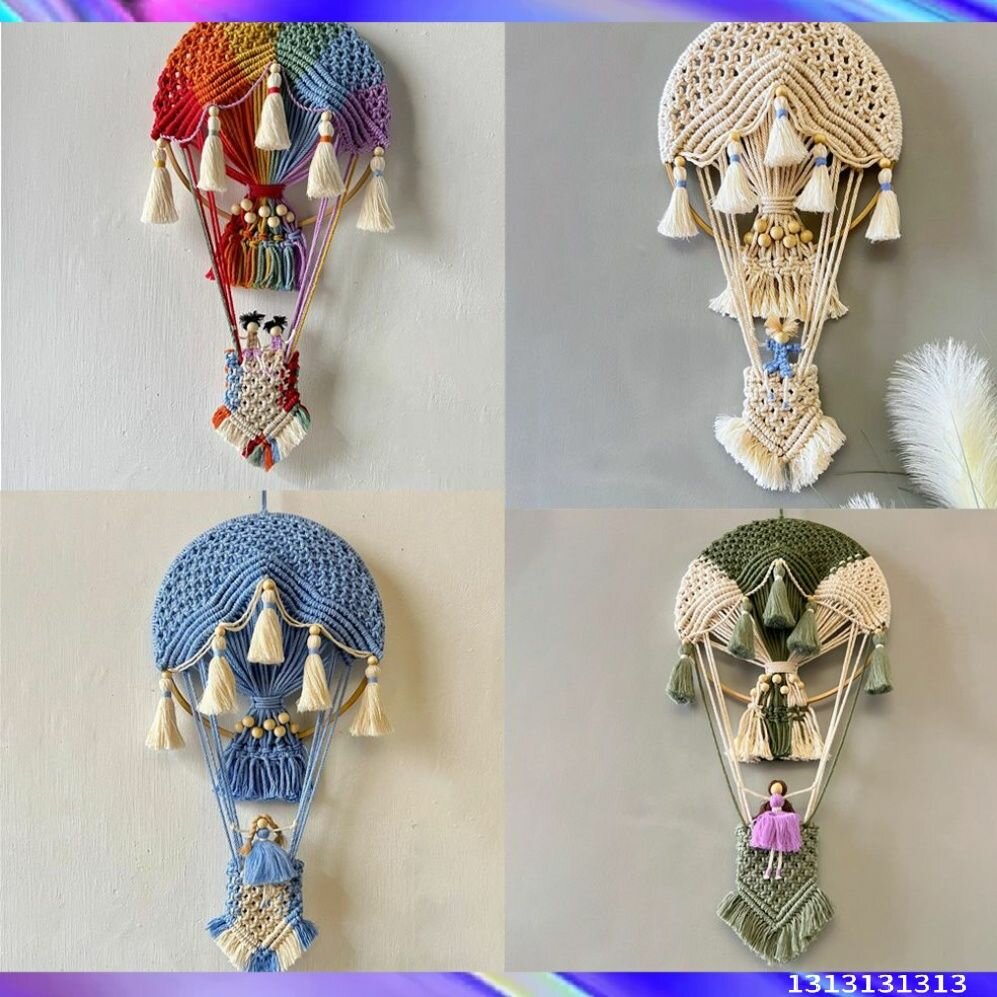 Эксклюзивное макраме для интерьера в стиле бохо настенное