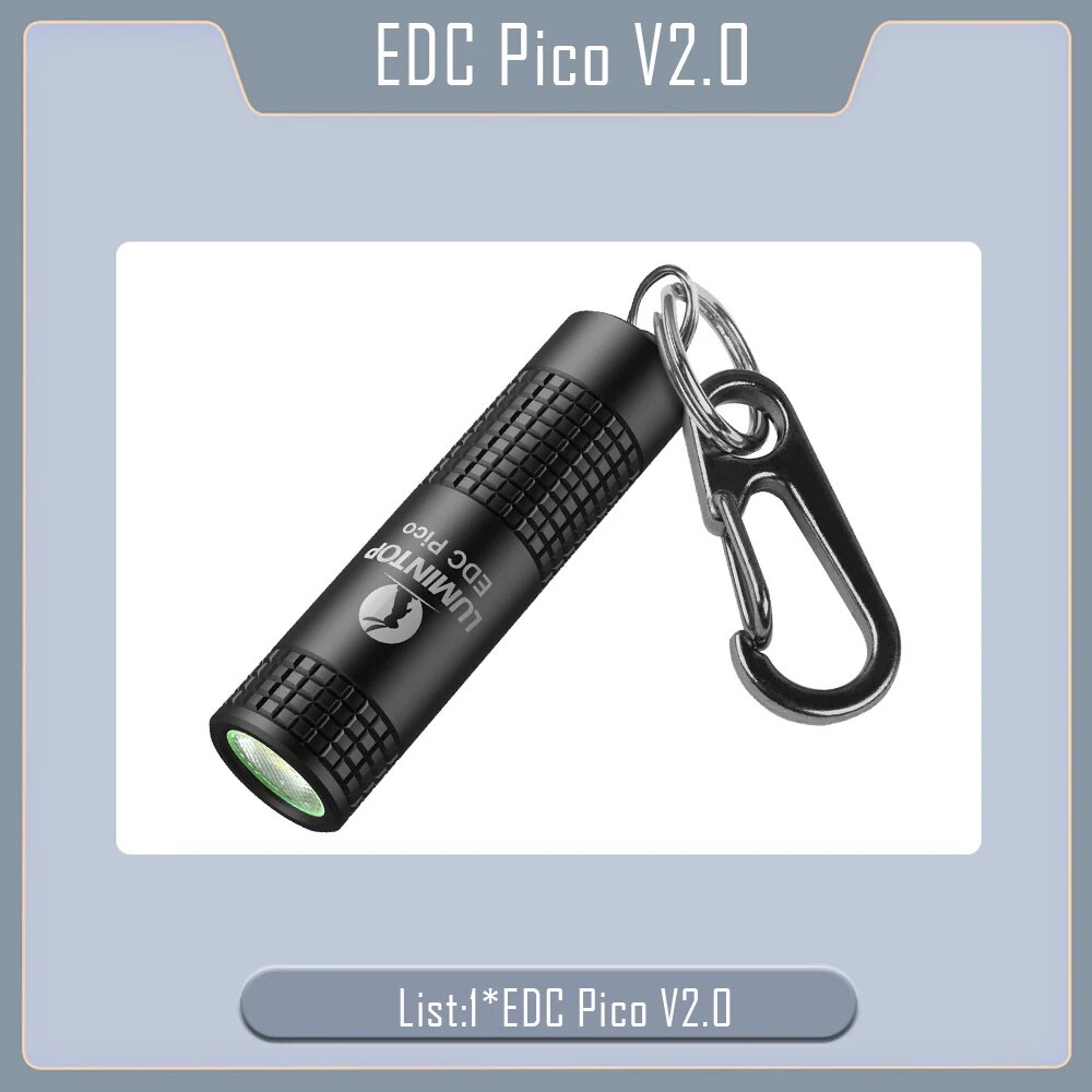LUMINTOP EDC Pico фонарь 130 люмен black