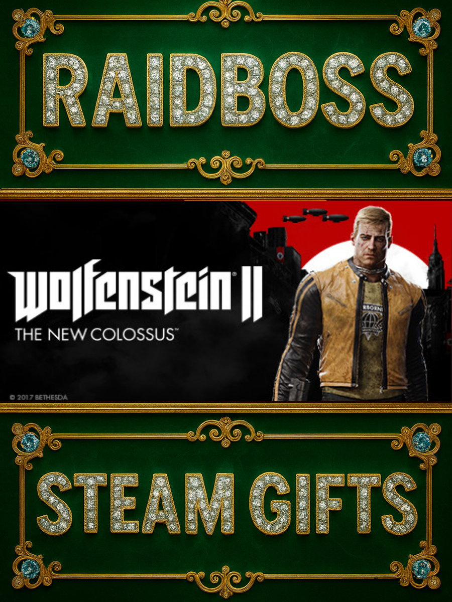 Wolfenstein II: The New Colossus — купить Steam Gift для PC | подарок | Китай | автовыдача