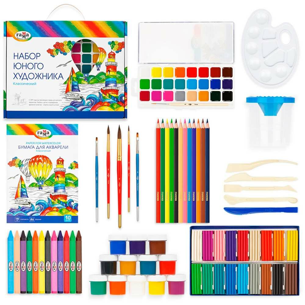 Набор для творчества "Классический", в подар. кор. 2405191 Гамма